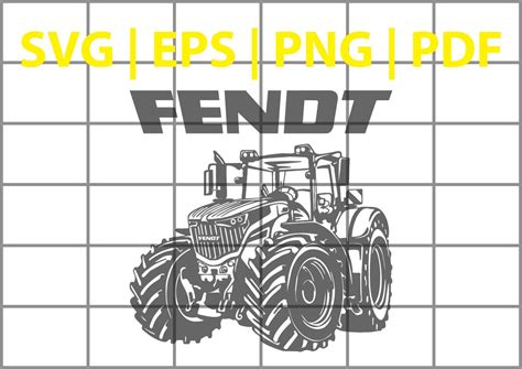 Fendt Svg Cut File Cricut Silhouette Svg Pdf Eps Png Etsy