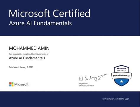 Ai Azure Microsoft Ai900 Cloudcomputing Mohammed Amin