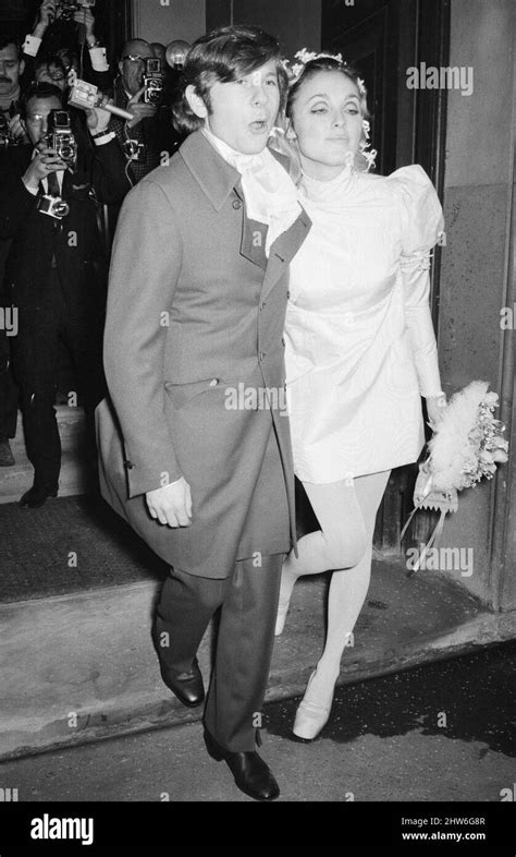 Wedding Of Polish Film Director Roman Polanski And His Bride American