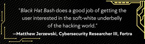 Black Hat Bash Creative Scripting For Hackers And Pentesters 9781718503748 Aleks