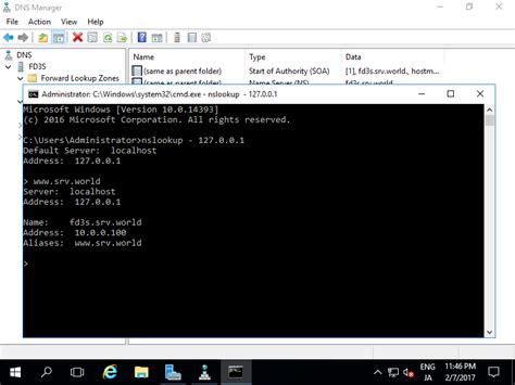 Windows Server 2016 Dns Server Add Cname Record Server World