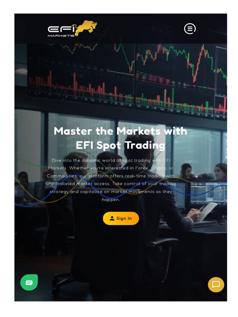 Master The Markets With Efi Spot Trading Pdf Cryptocurrency Regulatory Compliance