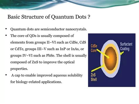 Quantum Dots And Their Applications Pptx