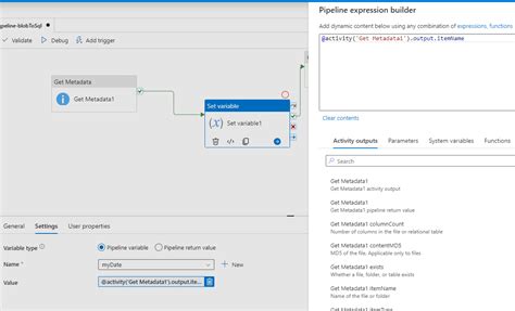 Azure Data Factory Bring In Filename From Blob And Use As Variable For Column Name Stack
