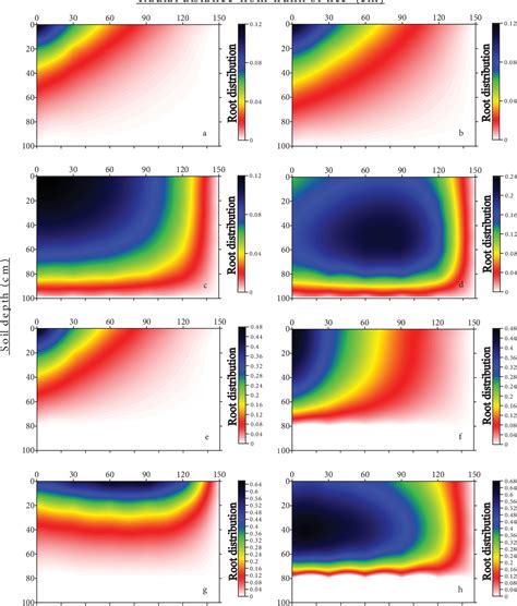 Figure 3 From Parametric Modeling Of Root Length Density And Root Water Uptake In Unsaturated