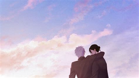 Обои на рабочий стол Аниме Сатору Годжо Магическая Битва Сугуру Гето 1073641 для ПК