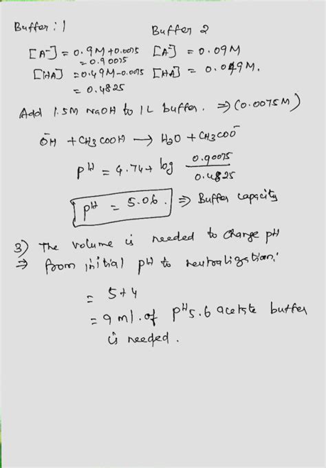 What Does The Titration Curve For 5ml Ph 5 6 Acetate Buffer Being Titrated With 1 5m Naoh