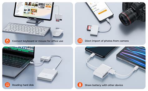 Amazon Com RayCue USB C SD Card Reader Type C To SD MicroSD Card Reader For IPhone 15 IPad