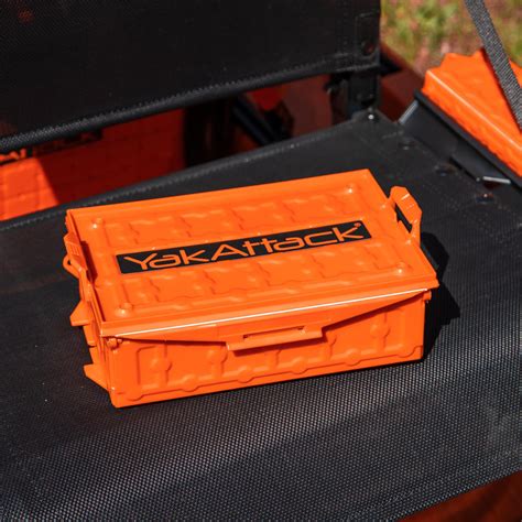 Yakattack® Tracpak Stackable Storage Box Spare Box Orange Kayak
