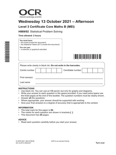 667497 Question Paper Statistical Problem Solving Pdf