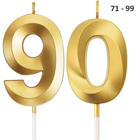 71 99 Birthday Candles Cake Numeral Candles Happy Birthday Cake