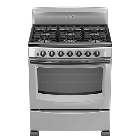 Estufa 6 Quemadores Acros Af5001d Enc Electrónico Titanio Walmart En