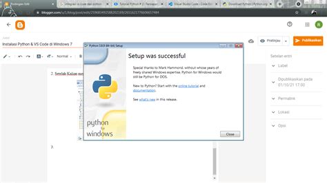 Instalasi Python VS Code Di Windows