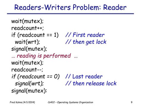 Ppt Concurrency Classic Problems And High Level Abstractions
