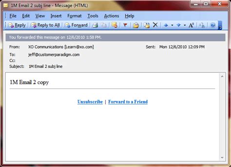 Customer Paradigm Testing Your E Mails Customer Paradigm