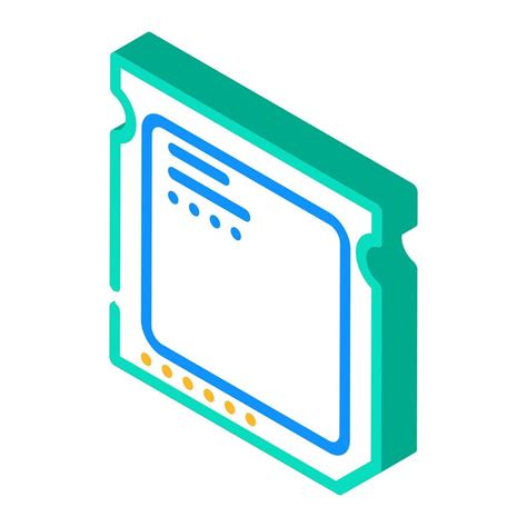 Cpu Computer Detail Isometric Icon Vector Illustration 17315555 Vector Art At Vecteezy