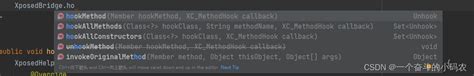 xposed hook不到类报错以及xposed的hook方法讲解 findandhookmethod csdn博客