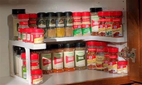 Spicy Shelf Patented Spice Rack And Stackable Organizer As Seen On TV Finder