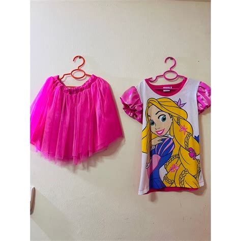 Secondhand Dress Disney Label Skirt Has Minor Defect Shopee Philippines