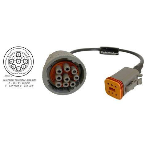 Yacht Devices Ydeg 04 Caterpillar 9 Pin Adaptor Cable
