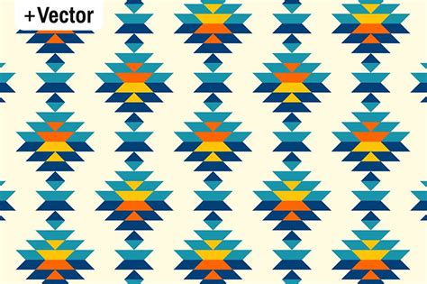 Boho Aztec Vertical Rows Pattern Graphic By Dana Du Design · Creative