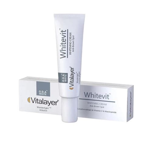 کرم روشن کننده و ضد لک ویتالیر مدل وایت ویت حجم 30 میل