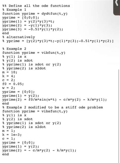 Solved Create A Script To Solve For The Beam Deflection Chegg