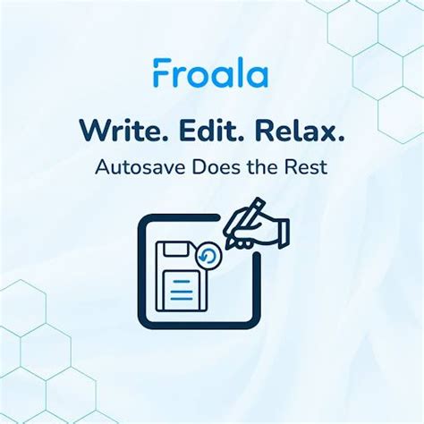 Froala Autosave Wysiwygeditor Developerexperience Webdevelopment Froala