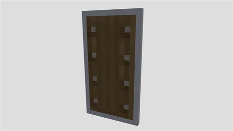 Minecraft Shield Download Free 3d Model By William Zarek Bugbilly [81b8af0] Sketchfab