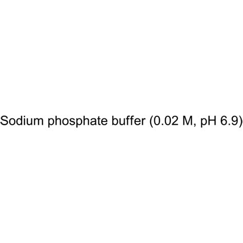 Sodium Phosphate Buffer 0 02 M Ph 6 9 Salt Solution Medchemexpress