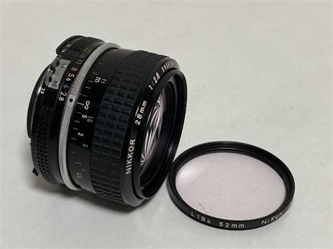 Nikon Ai Nikkor 28mm F28 ニコン 単焦点 レンズニコン｜売買されたオークション情報、yahooの商品情報を