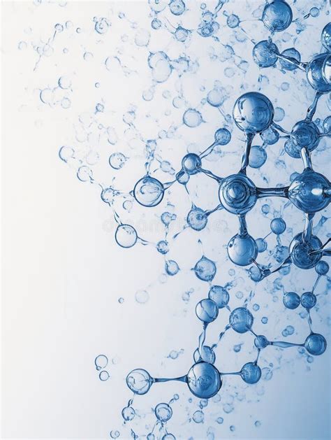 Abstract Molecular Structures With A Sterile Scientific Vibe In Light