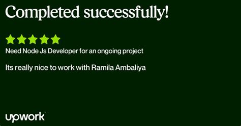 Ramila Ambaliya On Linkedin Jobsuccess Upwork Freelancer