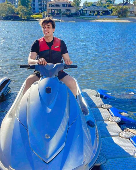 mohsin khan drops lifestyle goals travels by jetski in swag iwmbuzz