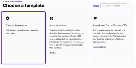 Create An Automation Postscript