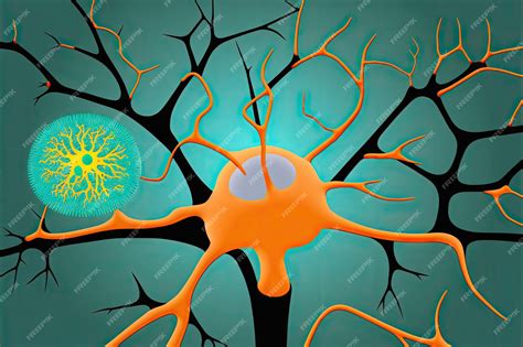 Premium Ai Image Graphic Image Of Large Neuron With Small Brain Neuron And Nanotechnologies