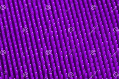 Violet Silicone Massage Brash Surface Texture Close Up For Background