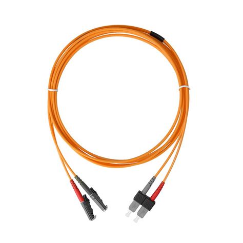 SC UPC E UPC OM Multimode Fiber Optic Patch Cable