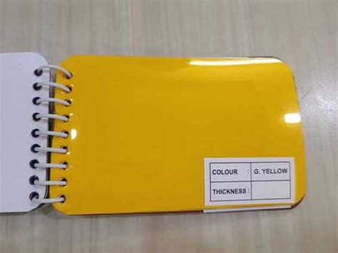 Pvc Blister Film G Yellow Pvc Material Soft Hardness Different