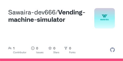 Github Sawaira Dev666vending Machine Simulator