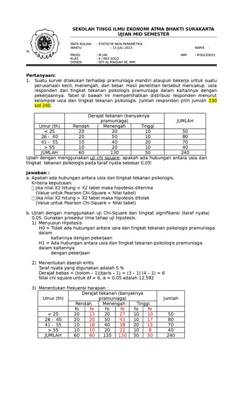 Final Test Statistics Summaries Mathematical Statistics Docsity