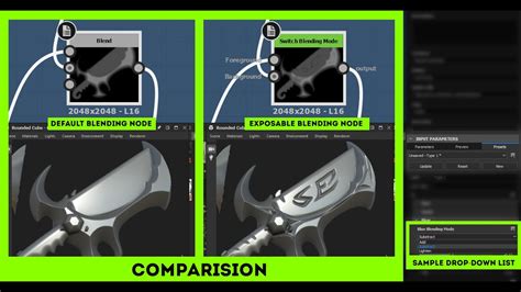 Exposable Blending Node For Substance Designer YouTube