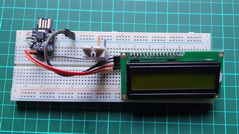 Mini Weather Station Using Dht22 And Attiny85 Iot Projects Ideas