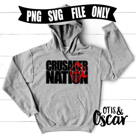 Crusader Nation SVG Crusader Strong PNG Etsy