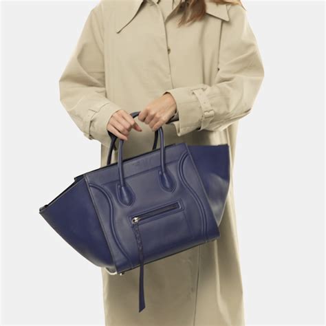 Celine Phantom Bag Suede