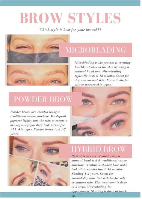 Blog Whats the Difference Between Powder Ombré Brows and Microblading