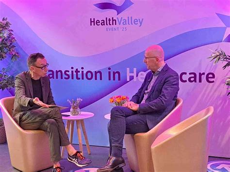 Interview Dolf Jansen And Bert Krikke At Health Valley Event 2023