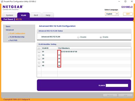 PfSense Router On A Stick VLAN Configuration With A Netgear GS E