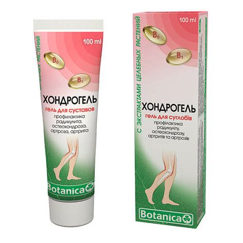 Купить Хондрогель гель для суставов с хондроитином глюкозамином и витаминами группы В цена 48