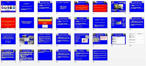 Equality Teaching Resources